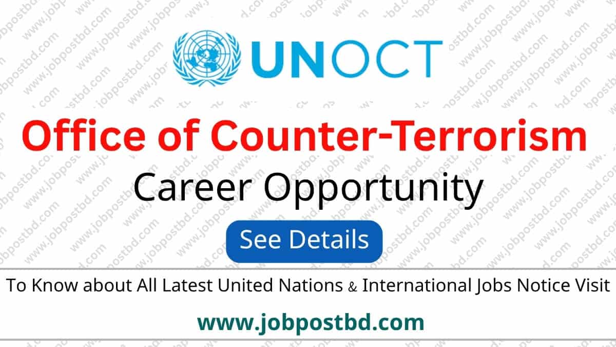 UNOCT Job Circular 2025 USA | New Update - Apply Today